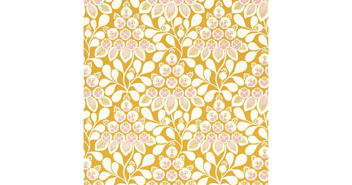 Elsa - floral wallpaper from Scion